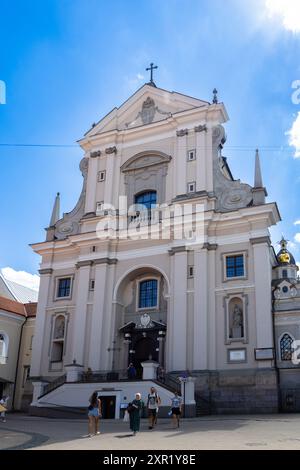 Vilnius, Lithuania. June 28, 2024. Orthodox Cathedral of the Theotokos ...