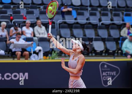 Eva Lys Of Germany Returns The Ball To Mirra Andreeva Of Russia 8563