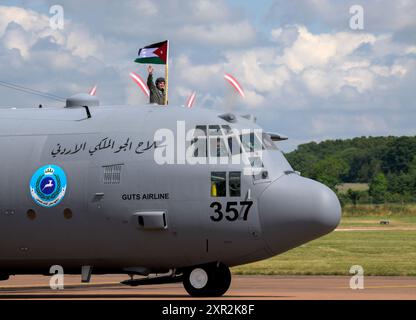 Royal Jordanian Air Force C-130H Hercules 346 belonging to "Guts ...