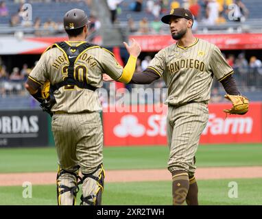 San Diego Padres pitcher Robert Suarez during a baseball game against ...