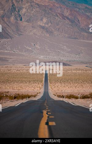 The infinite landscape at Death Valley California Stock Photo - Alamy