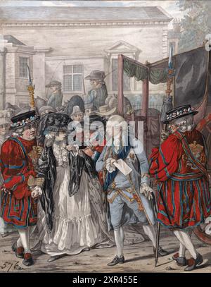 Margaret Nicholson attempting to assassinate his Majesty King George ...