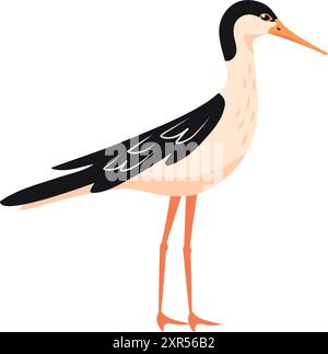 sandpiper bird cute Stock Vector Image & Art - Alamy