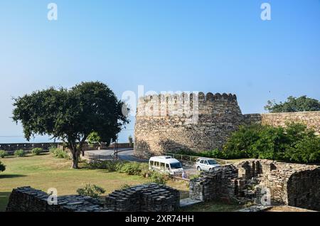 Chittorgarh fort built in 7th century by the Maurya rulers in Rajasthan ...