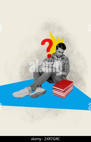 Photo of unsure brunette hairdo young lady hold coconut wear khaki ...