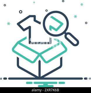Icon for find product, garment Stock Vector Image & Art - Alamy