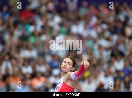 Adrianna Sułek-Schubert of Poland during the Heptathlon Women's 200 ...