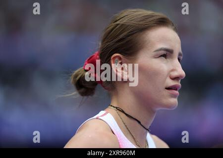 Adrianna Sułek-Schubert of Poland during the Heptathlon Women's 200 ...