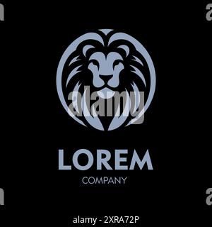 Lorem Company - Vector Flat Logo Illustration Stock Vector Image & Art ...