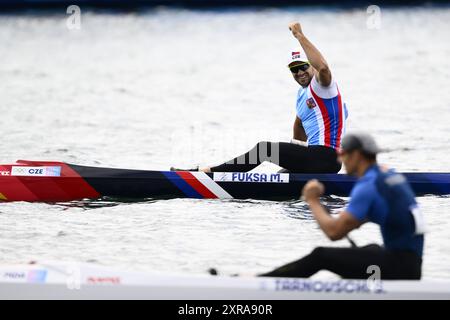 Vaires Sur Marne, France. 09th Aug, 2024. Jakub Spicar and Daniel Havel ...