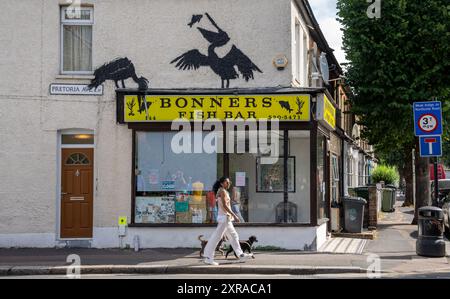 BANKSY © Jeff Moore - A new Banksy pelican artwork appears on ...