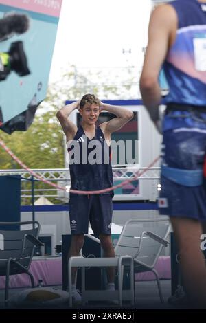 PARIS, FRANCE - AUGUST 09: Toby Roberts of Team Great Britain ...