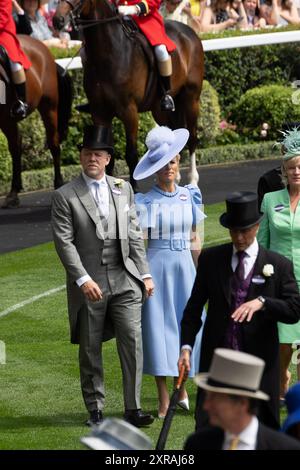 Zara Tindall in the parade ring on day two of the 2025 Cheltenham ...