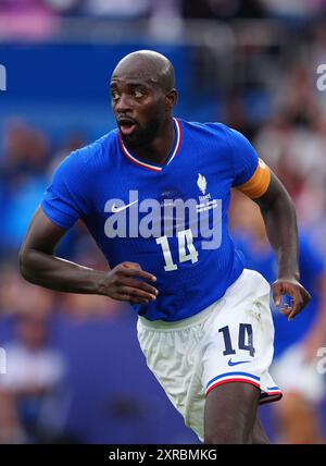 Paris, France. August 9, 2024. jean-Philippe Mateta of Team France ...