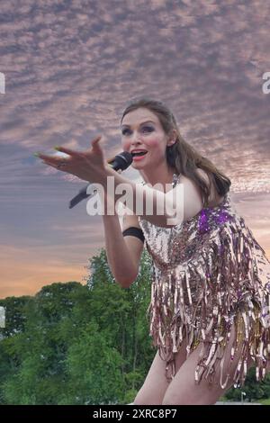 Brighton Pride, UK, 3rd August 2024. Girls Aloud headline Fabuloso in ...