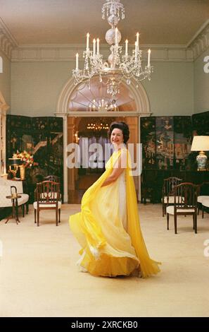 Lady Bird Johnson, with White House cook Zephyr Wright on May 5, 1966 ...