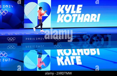 Great Britain's Kyle Kothari ahead of the Men's 10m Platform Semi final ...