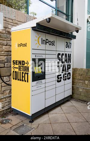 InPost Expands Its Network of Parcel Lockers & here is one outside ...