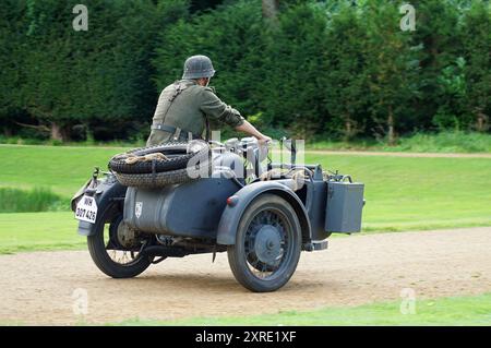 German WW2 motorcycle Stock Photo - Alamy