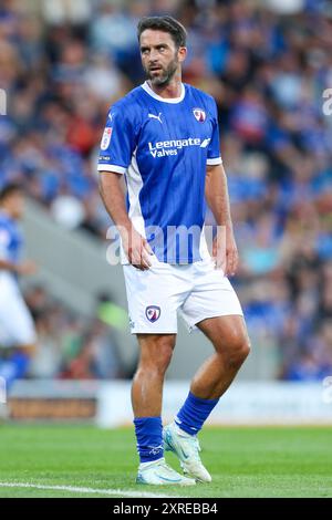 Will Grigg of Chesterfield during the Sky Bet League 2 match ...