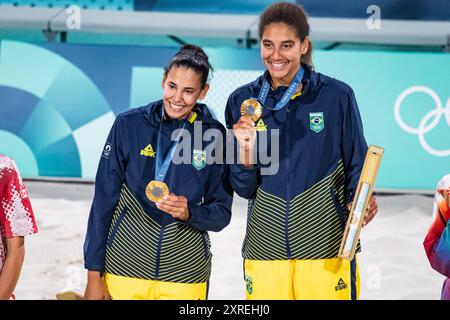 Ana Patricia Silva Ramos and Eduarda Santos Lisboa (BRA) Gold medal ...