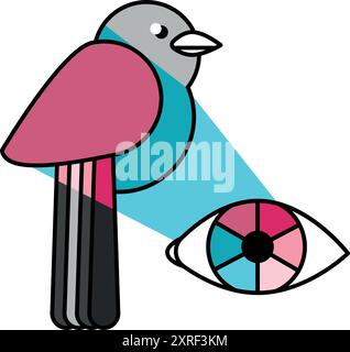 colour blindness and normal vision Stock Vector Image & Art - Alamy