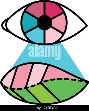 tritan deficiency color vision Stock Vector Image & Art - Alamy