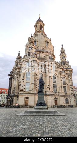 The Dresden Frauenkirche church in October 2016. | usage worldwide ...