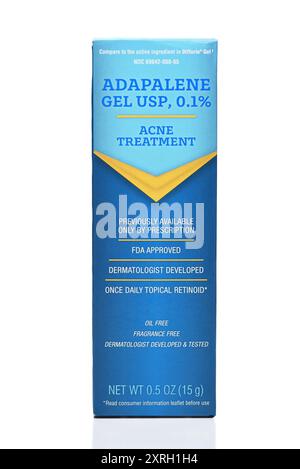 IRVINE, CALIFORNIA - 8 AUG 2024: Box of Promiseb Topical Cream a ...