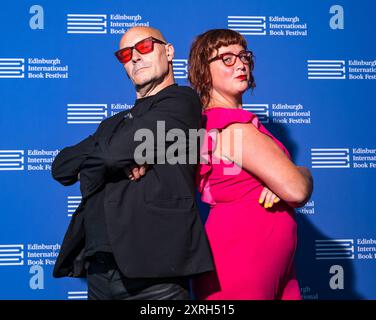Comic book writer Grant Morrison who was made an MBE at a Royal ...