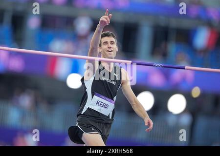 KERR Hamish of New Zealand Athletics Men's High Jump Final during the Olympic Games Paris 2024 ...