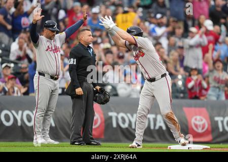 Atlanta Braves catcher Sean Murphy (12) in the seventh inning of a ...