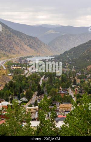 Scenic view in Georgetown Colorado Stock Photo - Alamy