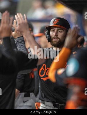 Baltimore Orioles Colton Cowser (17) at bat during an MLB Spring ...