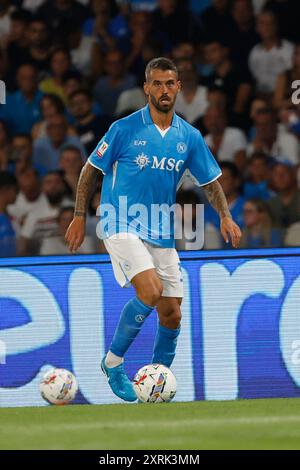 Leonardo Spinazzola of SSC Napoli seen in action during the Serie A ...