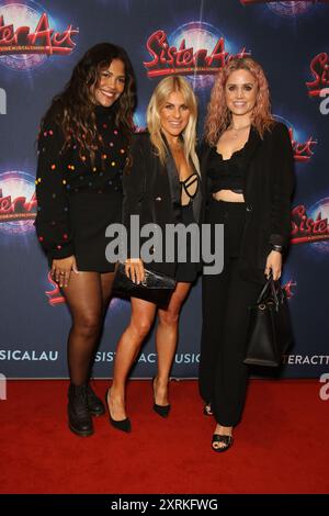 Sydney, Australia. 11th August 2024. Nikki Webster and her children ...
