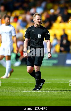 The Exercise Stadium, Harrogate, England - 10th August 2024 Referee ...