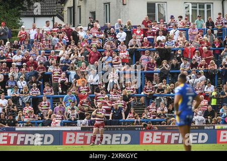 Leeds, England - 10th August 2024 - Ethan Havard of Wigan Warriors ...