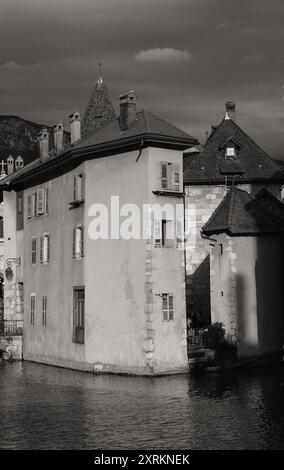 Photo of Annecy Castle and embankment Stock Photo - Alamy