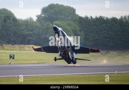 RCAF CF-18 Demonstration Team display at the Royal International Air ...