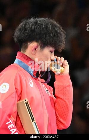 KIYOOKA Kotaro (JPN) Japan, Gold Medal, vs AMOUZADKHALILI Rahman (IRI ...