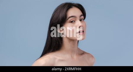 Female models of various ages celebrating their natural bodies in a ...