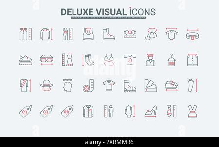 Tailors pictogram to measure circumference of human waist, chest and ...