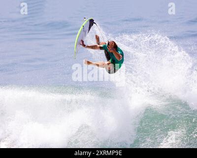Pro Surfer Huntington Beach Open Contest Stock Photo - Alamy