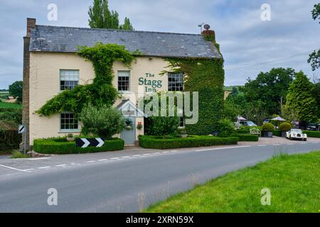 The Stagg Inn, Titley, Kington, Herefordshire Stock Photo - Alamy