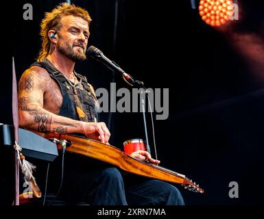 Xavier Rudd, Festival du bout du monde 2024 Stock Photo - Alamy