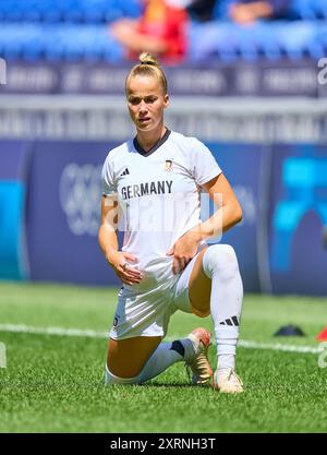Giulia Gwinn of Germany at warm-up in the Women s Nations League 2025 ...