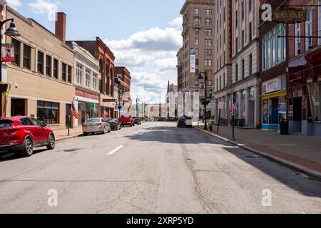 Historical sites of Clarksburg and Bridgeport, West Virginia Stock ...