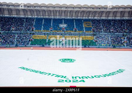 (240812) -- KIGALI, Aug. 12, 2024 (Xinhua) -- Rwanda's President-elect ...