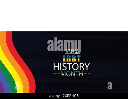 Honoring LGBT The Significance of LGBT History Month Stock Vector Image ...